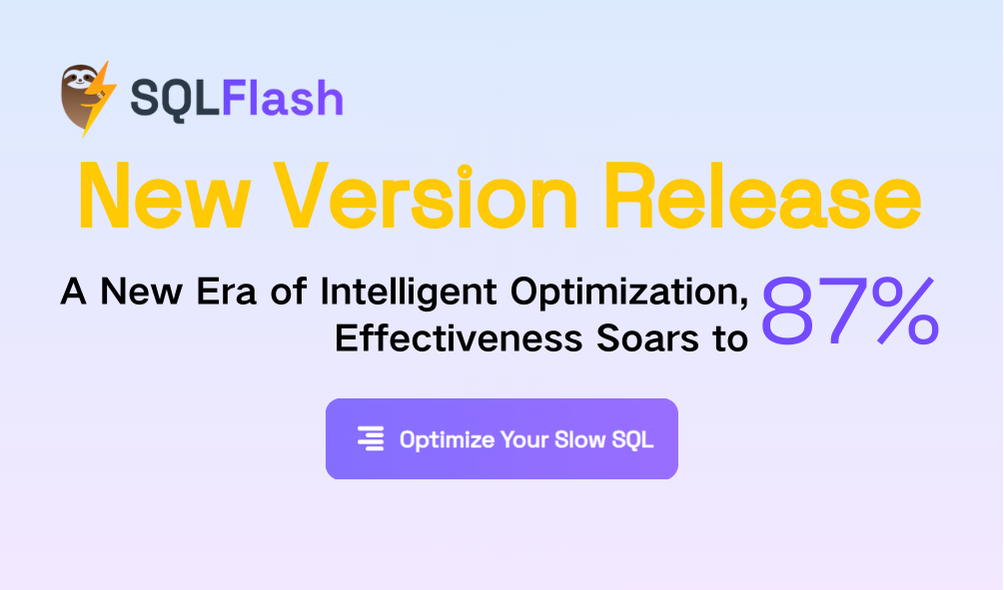 SQLFlash New Version Release | SQLFlash