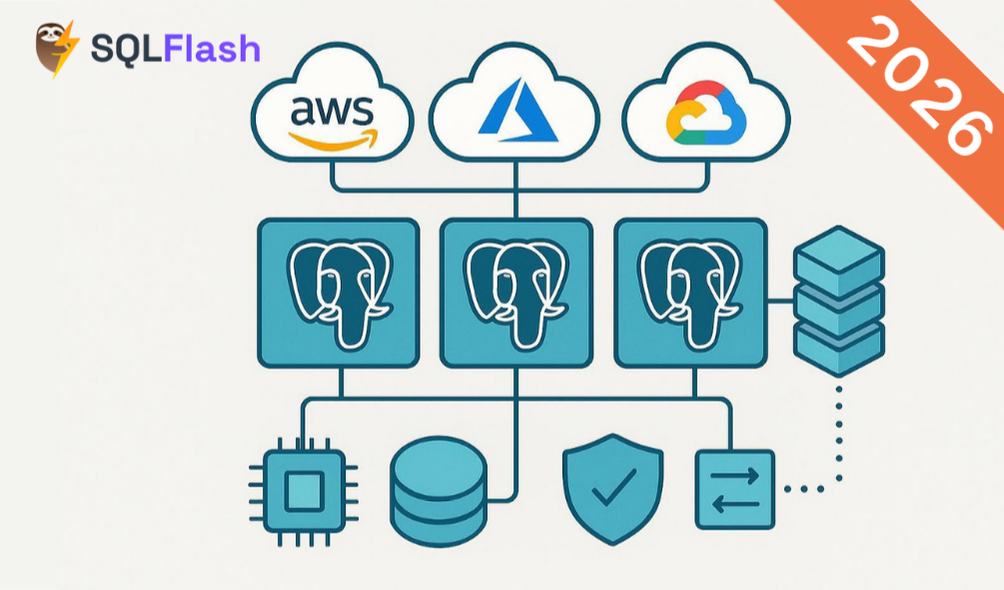 6 Best Managed PostgreSQL: AWS vs Azure vs GCP vs Supabase — 2026 | SQLFlash