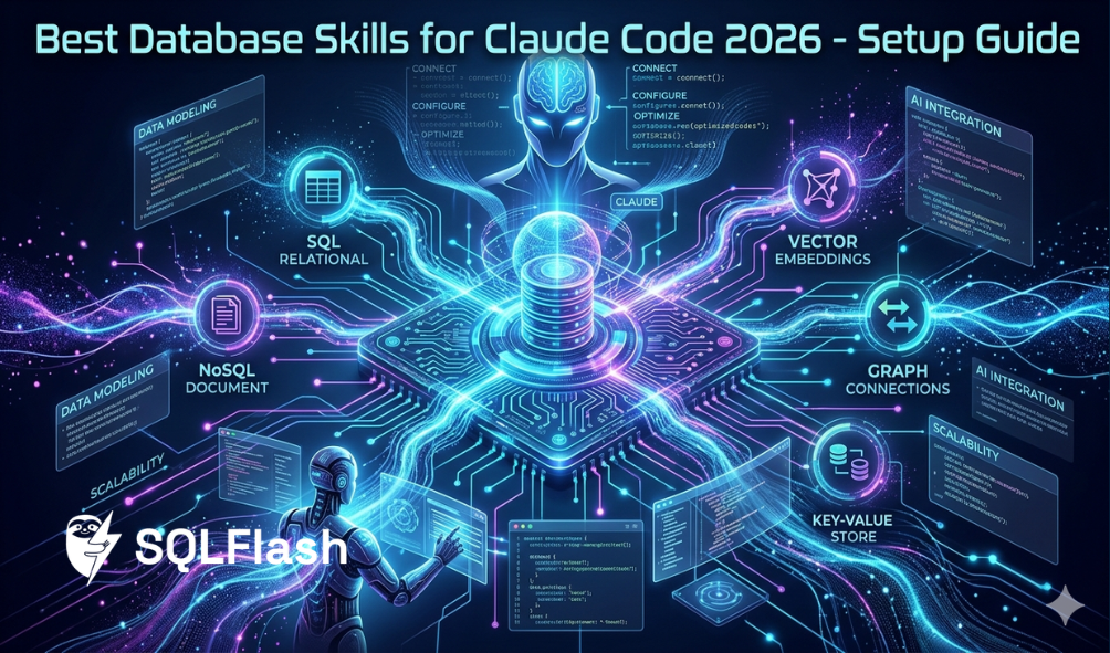 Best Database Skills for Claude Code 2026 - Setup Guide | SQLFlash